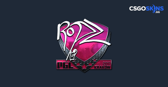 Sticker | ropz (Foil) | Krakow 2017 - CSGOSKINS.GG