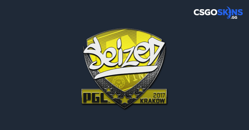 Sticker | seized | Krakow 2017 - CSGOSKINS.GG