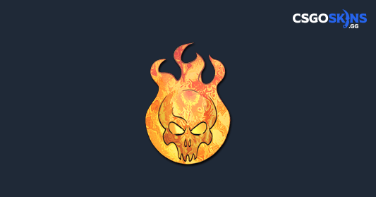 Sticker | Incineration (Holo) - CSGOSKINS.GG