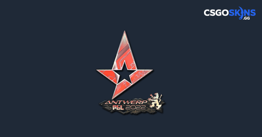 Sticker | Astralis (Holo) | Antwerp 2022 - CSGOSKINS.GG