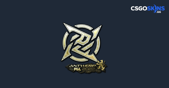 Sticker | Ninjas in Pyjamas (Gold) | Antwerp 2022 - CSGOSKINS.GG