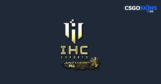Sticker | IHC Esports (Gold) | Antwerp 2022 - CSGOSKINS.GG