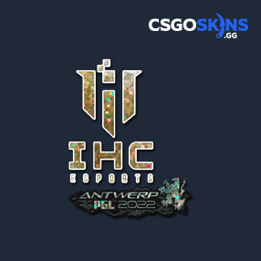 Sticker | IHC Esports (Glitter) | Antwerp 2022 - CSGOSKINS.GG