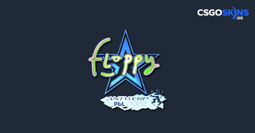 Sticker | floppy (Holo) | Antwerp 2022 - CSGOSKINS.GG