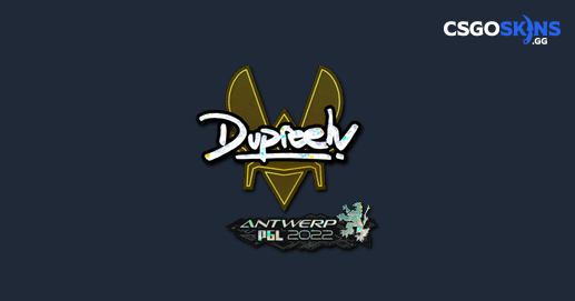 Sticker | dupreeh (Glitter) | Antwerp 2022 - CSGOSKINS.GG