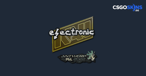 Sticker | electronic | Antwerp 2022 - CSGOSKINS.GG