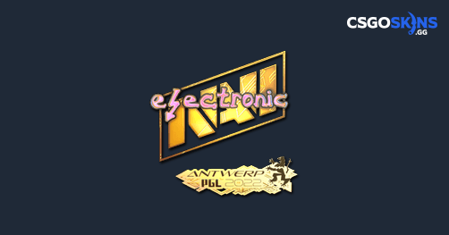 Sticker | electronic (Holo) | Antwerp 2022 - CSGOSKINS.GG