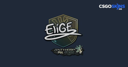 Sticker | EliGE | Antwerp 2022 - CSGOSKINS.GG