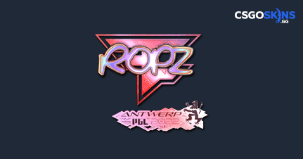 Sticker | ropz (Holo) | Antwerp 2022 - CSGOSKINS.GG
