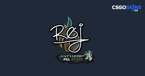 Sticker | roeJ (Glitter) | Antwerp 2022 - CSGOSKINS.GG