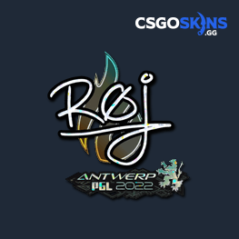 Sticker | roeJ (Glitter) | Antwerp 2022 - CSGOSKINS.GG