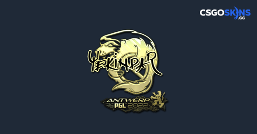 Sticker | YEKINDAR (Gold) | Antwerp 2022 - CSGOSKINS.GG