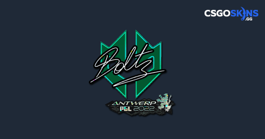 Sticker | boltz (Glitter) | Antwerp 2022 - CSGOSKINS.GG