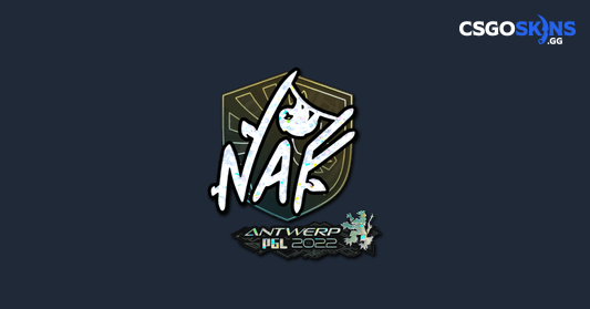 Sticker | NAF (Glitter) | Antwerp 2022 - CSGOSKINS.GG