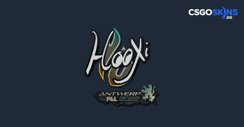 Sticker | HooXi | Antwerp 2022 - CSGOSKINS.GG