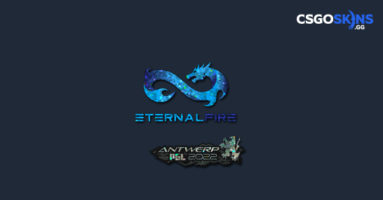 Sticker | Eternal Fire (Glitter) | Antwerp 2022 - CSGOSKINS.GG