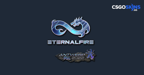 Sticker | Eternal Fire (Holo) | Antwerp 2022 - CSGOSKINS.GG