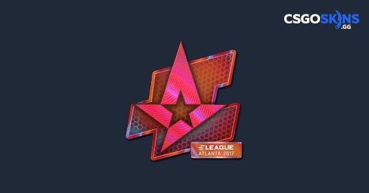 Sticker | Astralis (Holo) | Atlanta 2017 - CSGOSKINS.GG