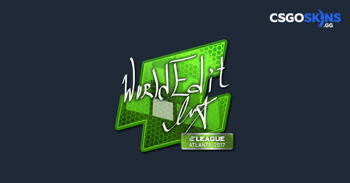 Sticker | WorldEdit | Atlanta 2017 - CSGOSKINS.GG