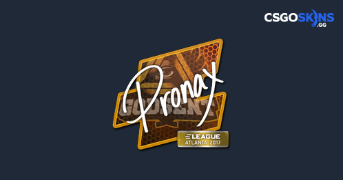 Sticker | pronax | Atlanta 2017 - CSGOSKINS.GG