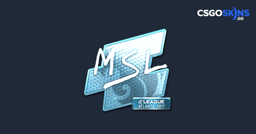 Sticker | MSL (Foil) | Atlanta 2017 - CSGOSKINS.GG