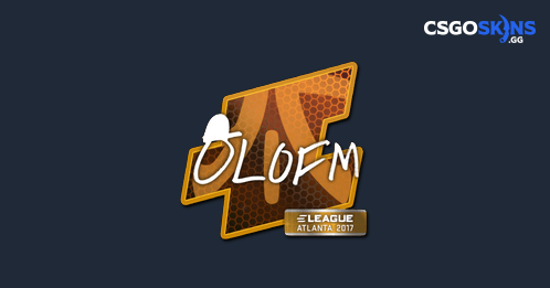 Sticker | olofmeister | Atlanta 2017 - CSGOSKINS.GG
