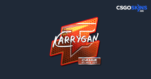 Sticker | karrigan (Foil) | Atlanta 2017 - CSGOSKINS.GG
