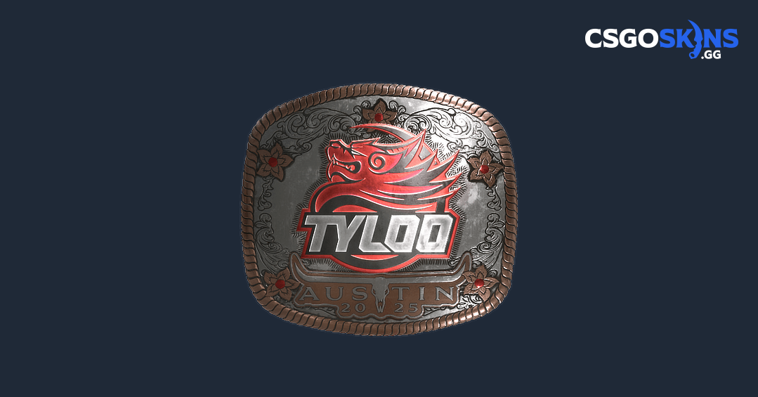 Sticker | TYLOO (Foil) | Austin 2025 - CSGOSKINS.GG