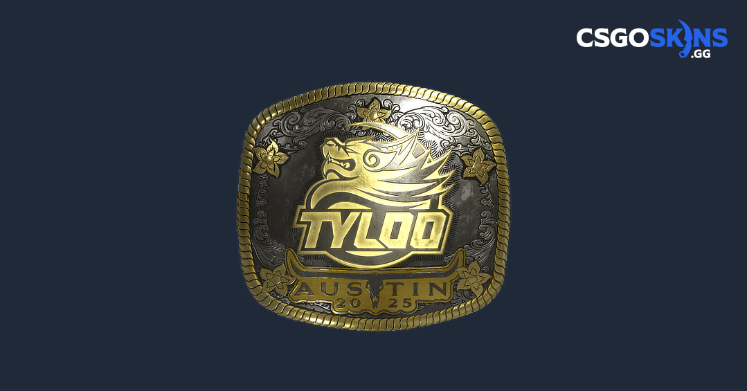 Sticker | TYLOO (Gold) | Austin 2025 - CSGOSKINS.GG