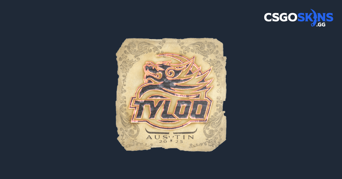 Sticker | TYLOO | Austin 2025 - CSGOSKINS.GG
