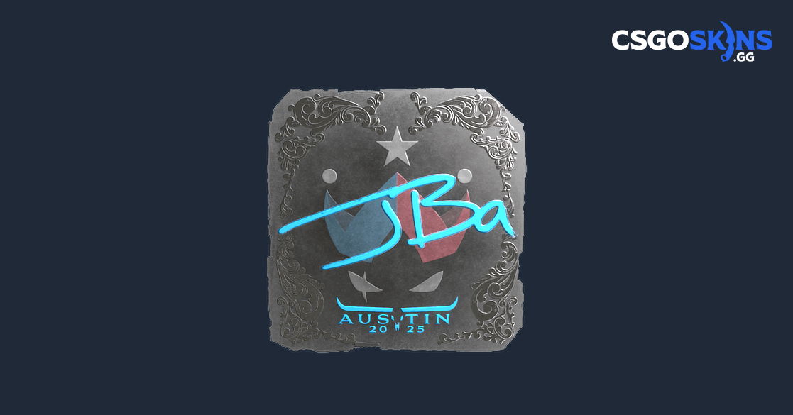 Sticker | JBa (Foil) | Austin 2025 - CSGOSKINS.GG