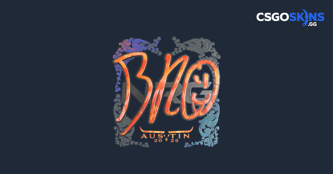 Sticker | br0 (Holo) | Austin 2025 - CSGOSKINS.GG