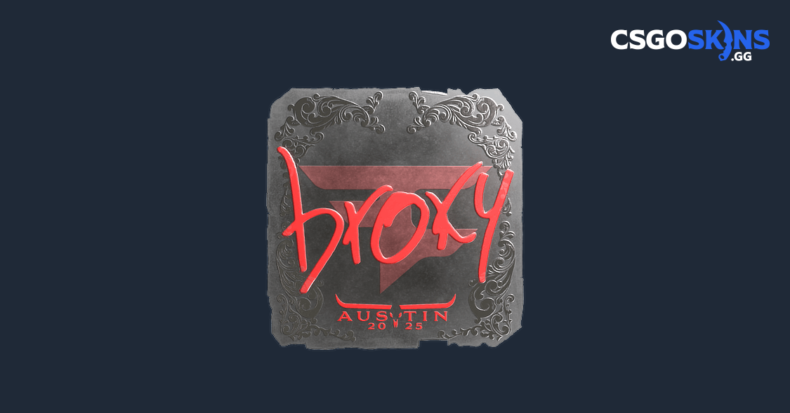 Sticker | broky (Foil) | Austin 2025 - CSGOSKINS.GG