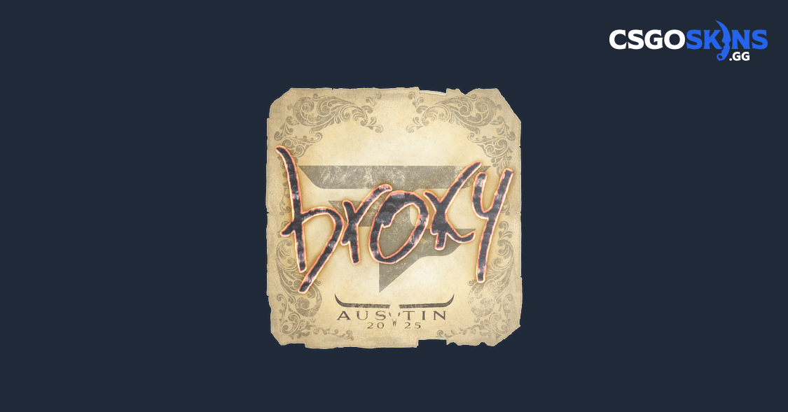 Sticker | broky | Austin 2025 - CSGOSKINS.GG