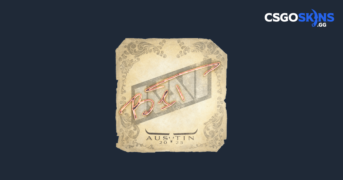 Sticker | b1t | Austin 2025 - CSGOSKINS.GG