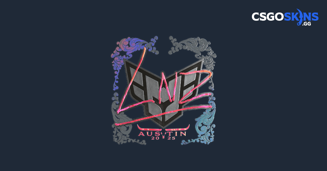 Sticker | LNZ (Holo) | Austin 2025 - CSGOSKINS.GG