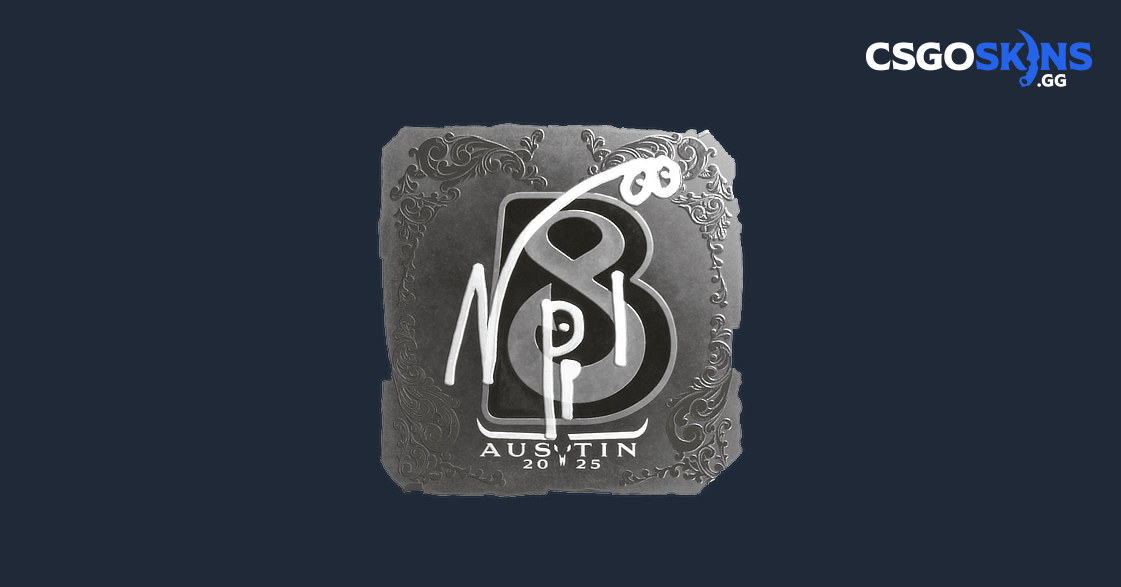 Sticker | npl (Foil) | Austin 2025 - CSGOSKINS.GG