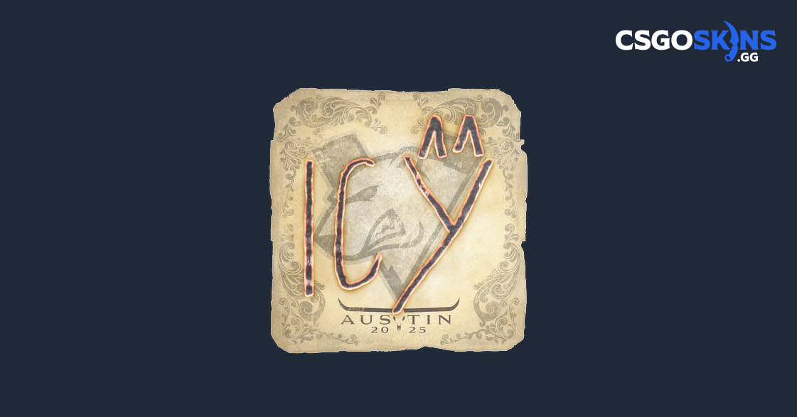 Sticker | ICY | Austin 2025 - CSGOSKINS.GG