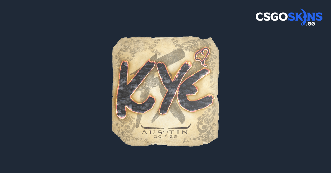 Sticker | kye | Austin 2025 - CSGOSKINS.GG
