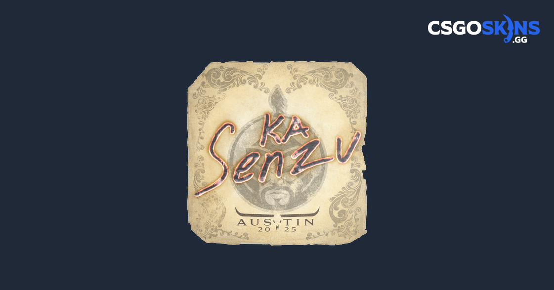 Sticker | Senzu | Austin 2025 - CSGOSKINS.GG