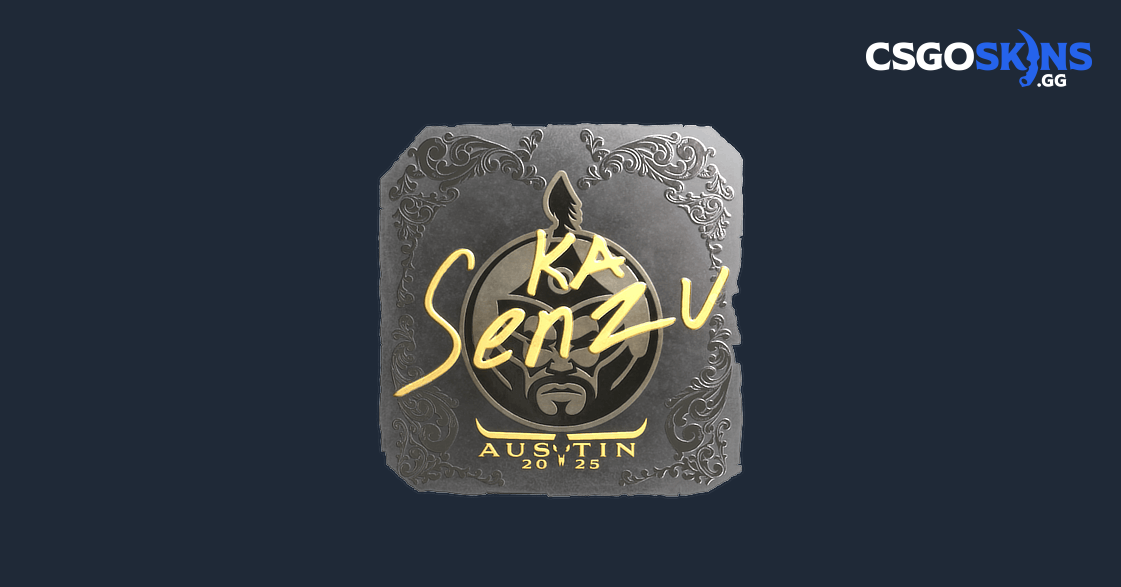 Sticker | Senzu (Foil) | Austin 2025 - CSGOSKINS.GG