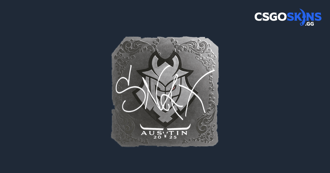 Sticker | Snax (Foil) | Austin 2025 - CSGOSKINS.GG