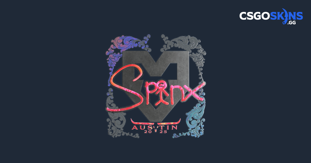 Sticker | Spinx (Holo) | Austin 2025 - CSGOSKINS.GG