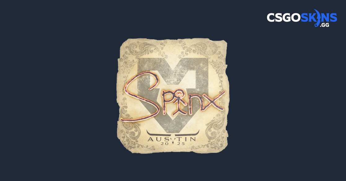 Sticker | Spinx | Austin 2025 - CSGOSKINS.GG