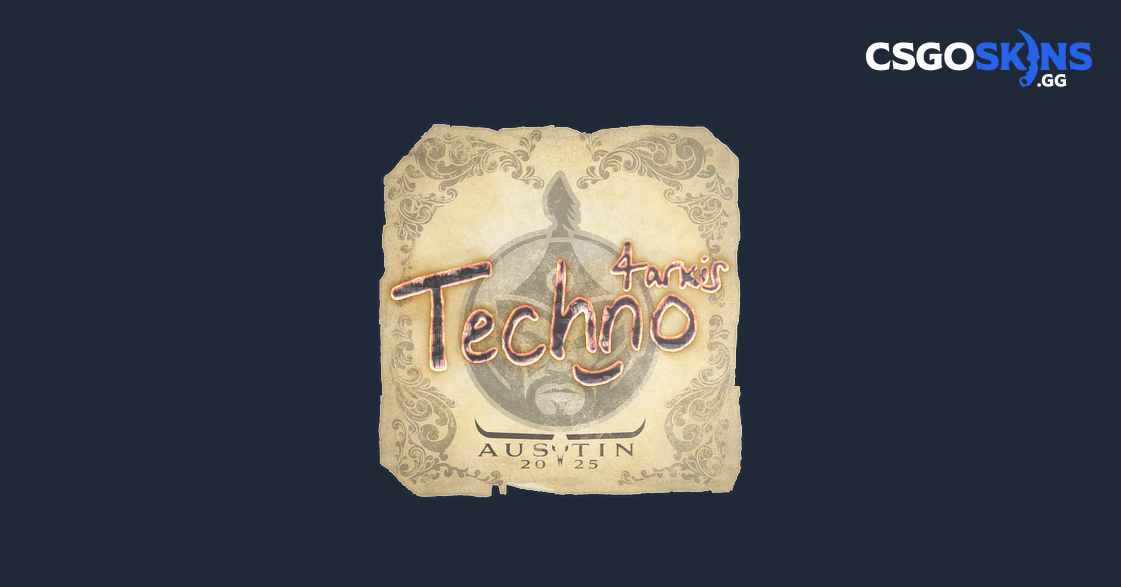 Sticker | Techno4K | Austin 2025 - CSGOSKINS.GG