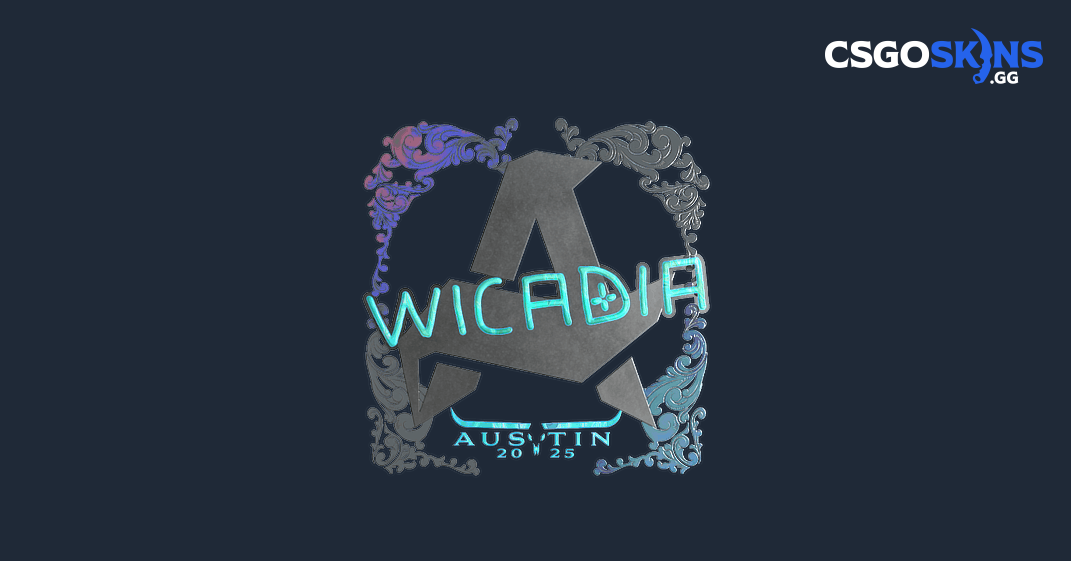 Sticker | Wicadia (Holo) | Austin 2025 - CSGOSKINS.GG