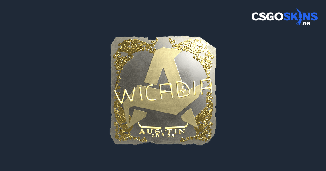 Sticker | Wicadia (Gold) | Austin 2025 - CSGOSKINS.GG