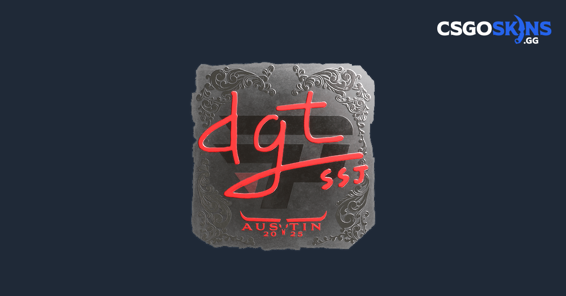 Sticker | dgt (Foil) | Austin 2025 - CSGOSKINS.GG
