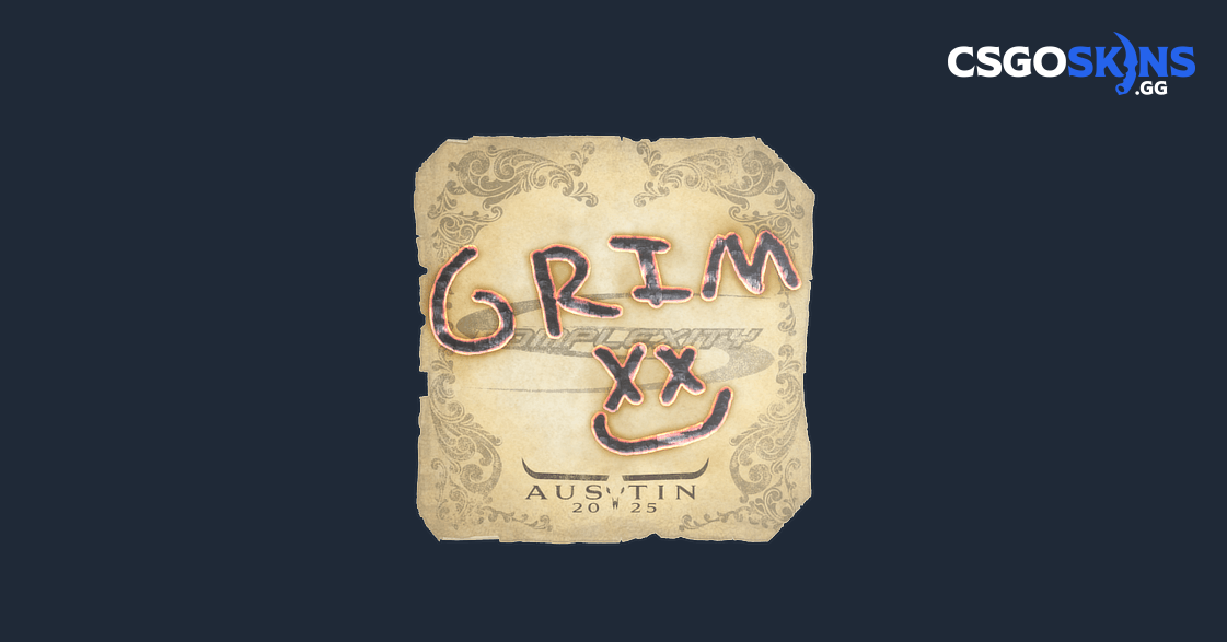 Sticker | Grim | Austin 2025 - CSGOSKINS.GG