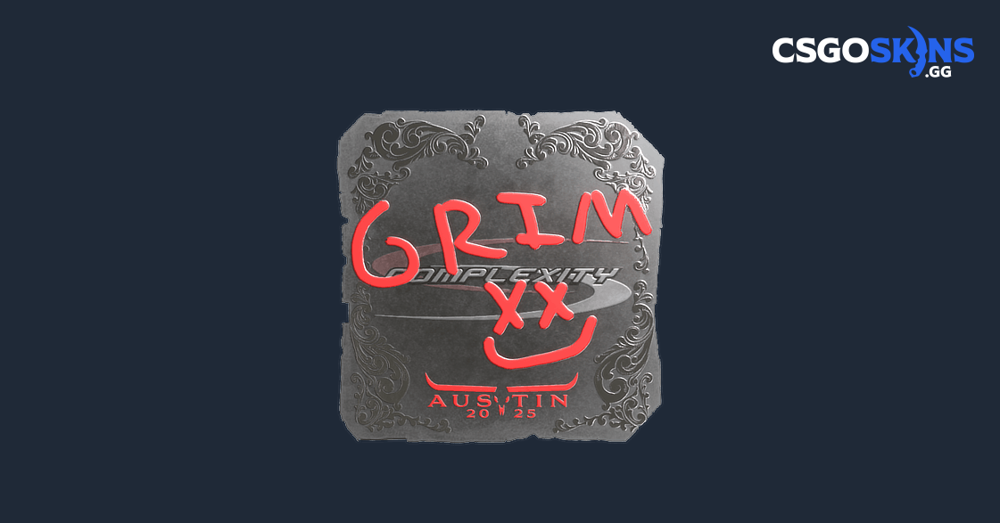 Sticker | Grim (Foil) | Austin 2025 - CSGOSKINS.GG